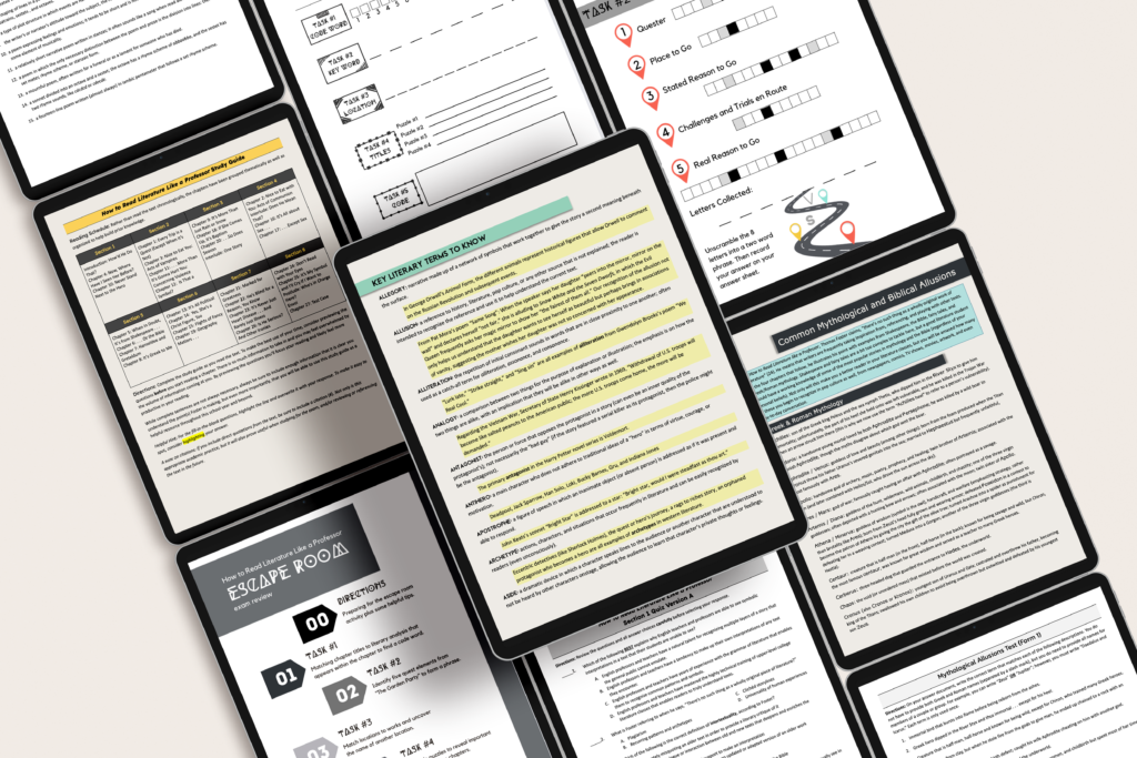 A Full Year Plan for Teaching AP Literature - Three Heads