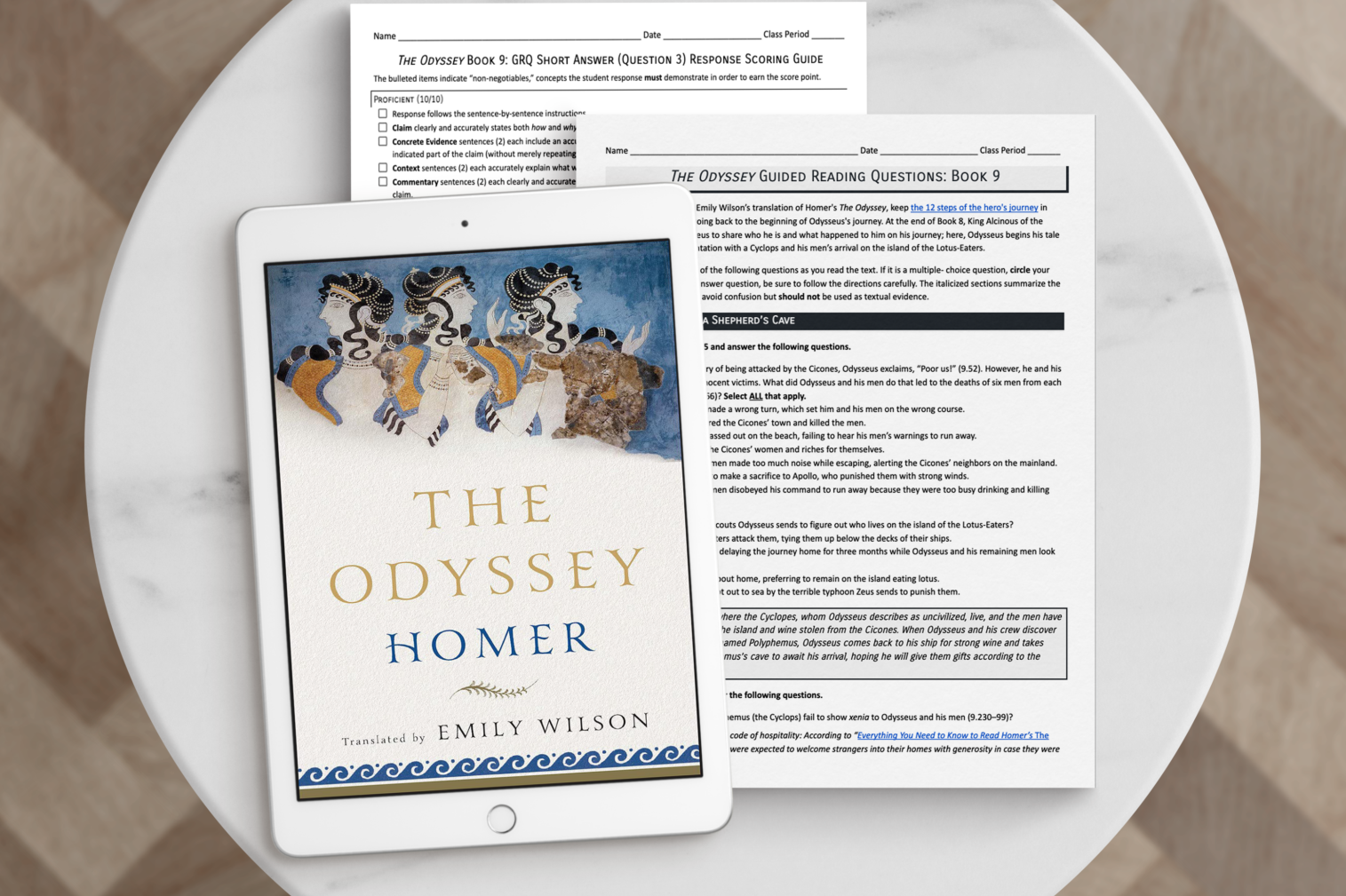 Teaching the Odyssey to Modern Teenagers - Three Heads