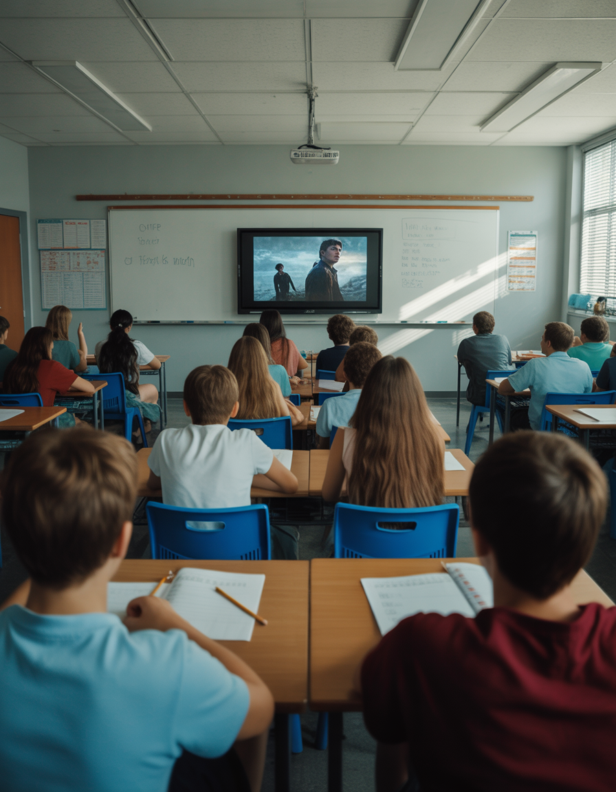Movie Lesson Plans That Actually Work (Without Extra Grading) - Three Heads